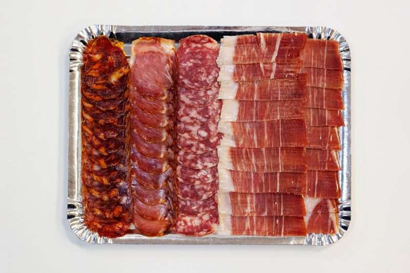 Surtido de jamón y embutido | Jamón serrano, cebo o bellota